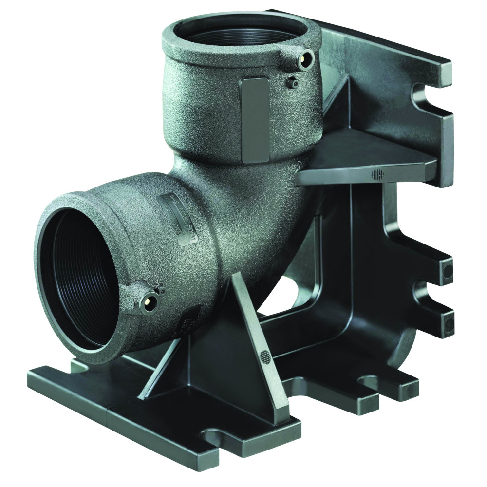 EF 90 Deg Duckfoot Elbow 90 - Ind Fittings