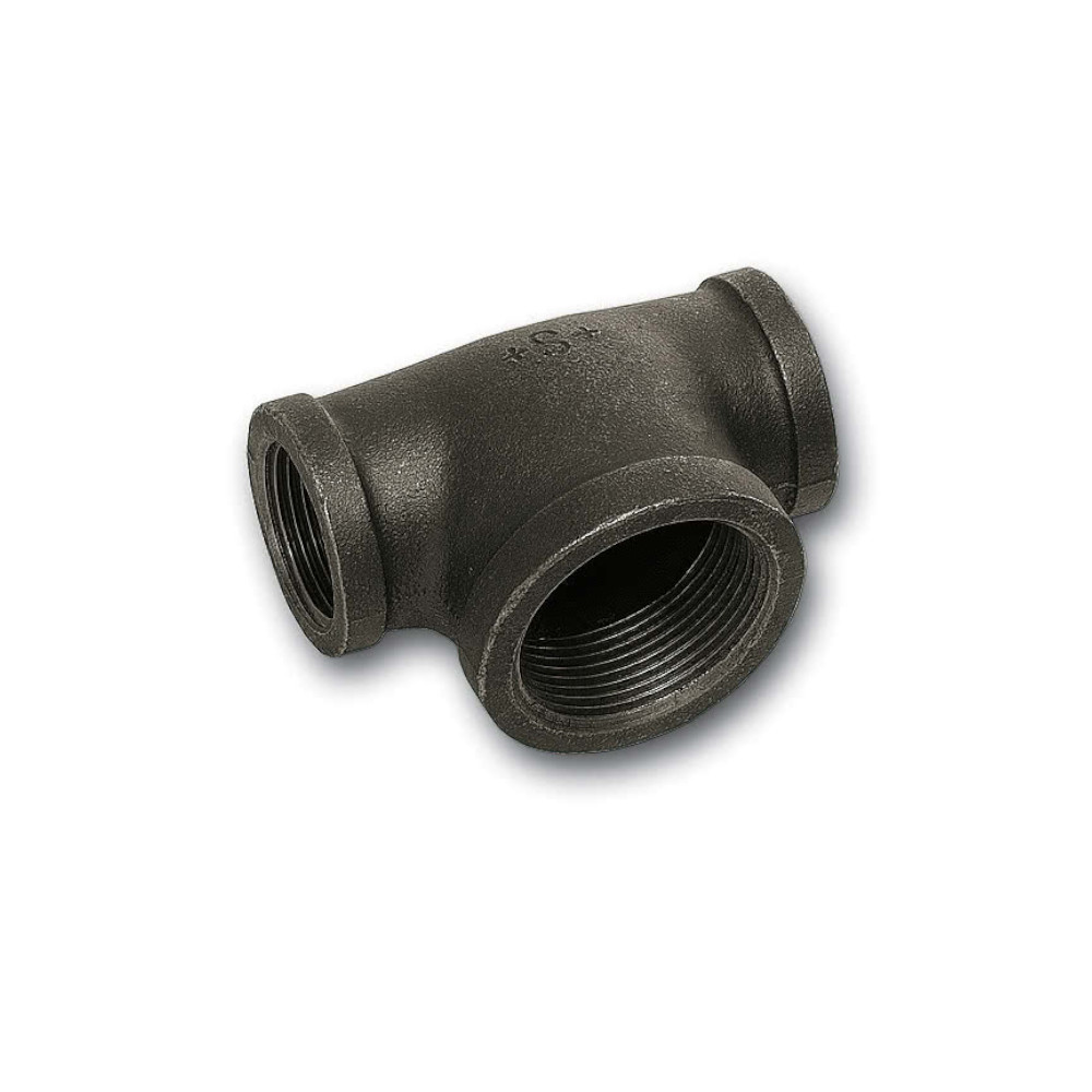 Black Tee - Ind Fittings