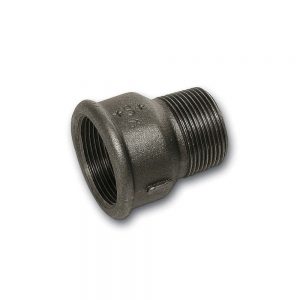 Black Socket Reducing Male/Female - Ind Fittings