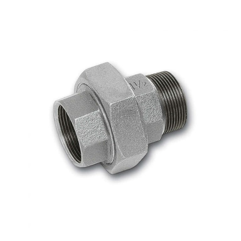 Galv. Union Flat Male/Female - Ind Fittings