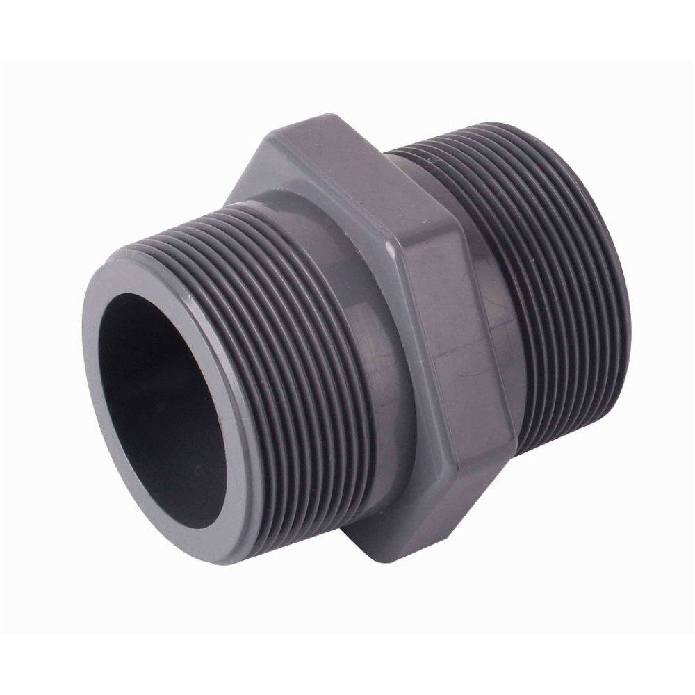 ABS Hexagon Nipple - Ind Fittings