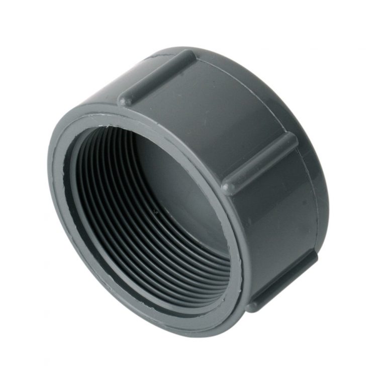 PVC End Cap Female BSP Threaded - Ind Fittings