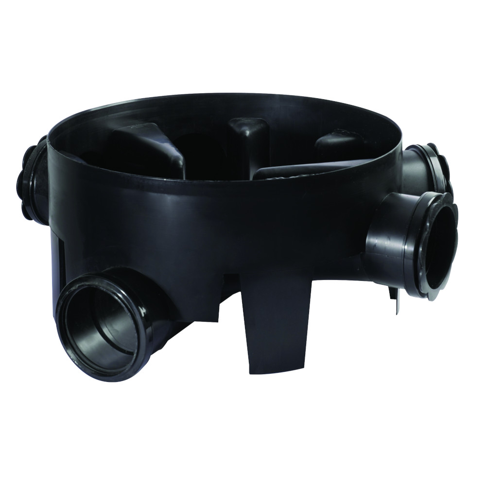 450MM CHAMBER BASE 110MM INLETS - Ind Fittings