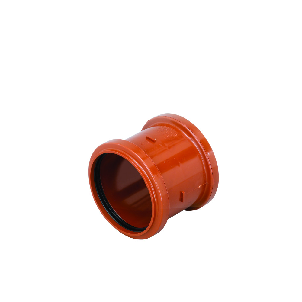 110MM PUSH FIT COUPLING POLYPROPYLENE - Ind Fittings